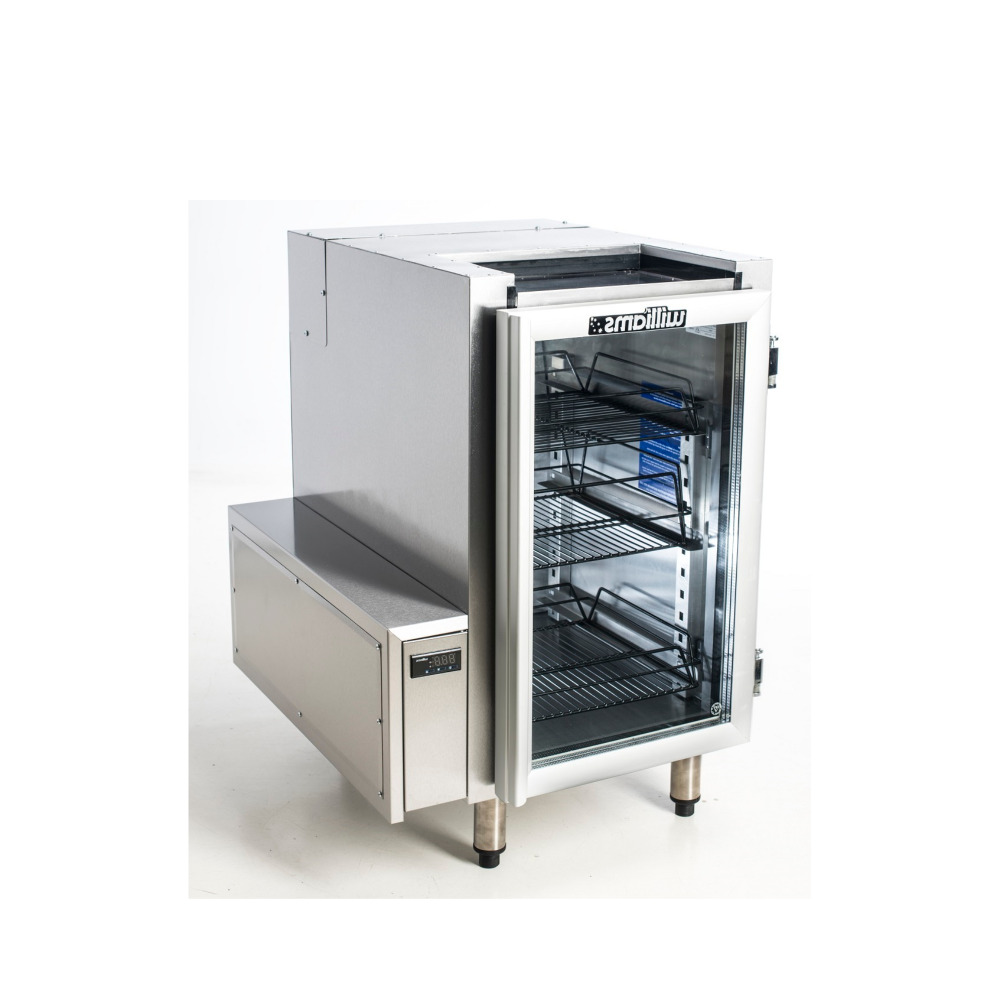 Williams 1 door self-contained glass chiller RH service - Custom